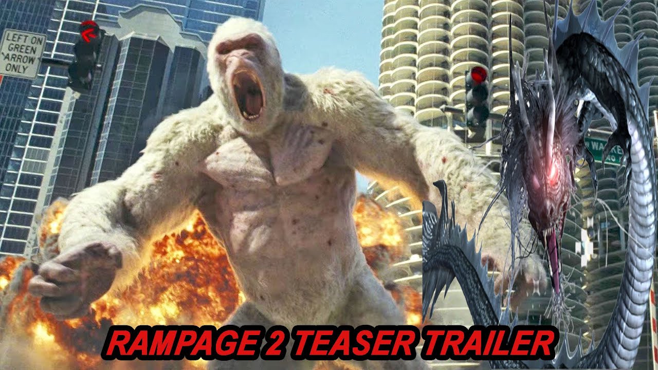 Rampage (2018) - Giant Monster Fight Scene (9_10) _ Movieclips / teaser ...