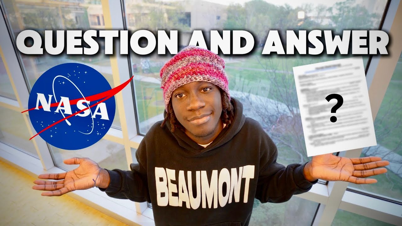How I Landed a NASA Software Engineering Internship As a Freshman! | Q ...