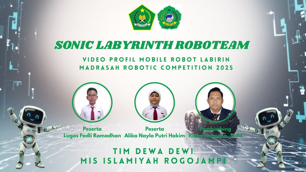Profil Mobile Robot Labirin||Sonic Labyrinth Roboteam MIS Islamiyah ...