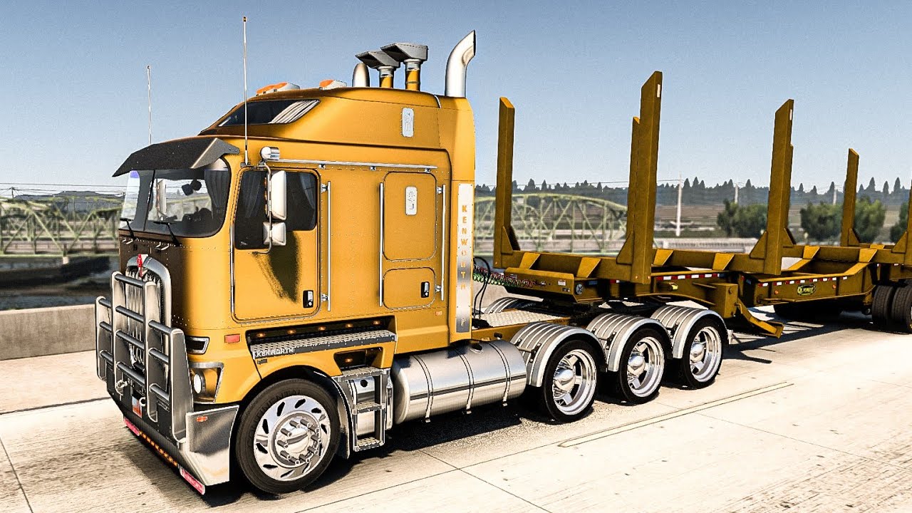 Kenworth K200 - (Heavy Log Hauler) - American Truck Simulator - ATS ...