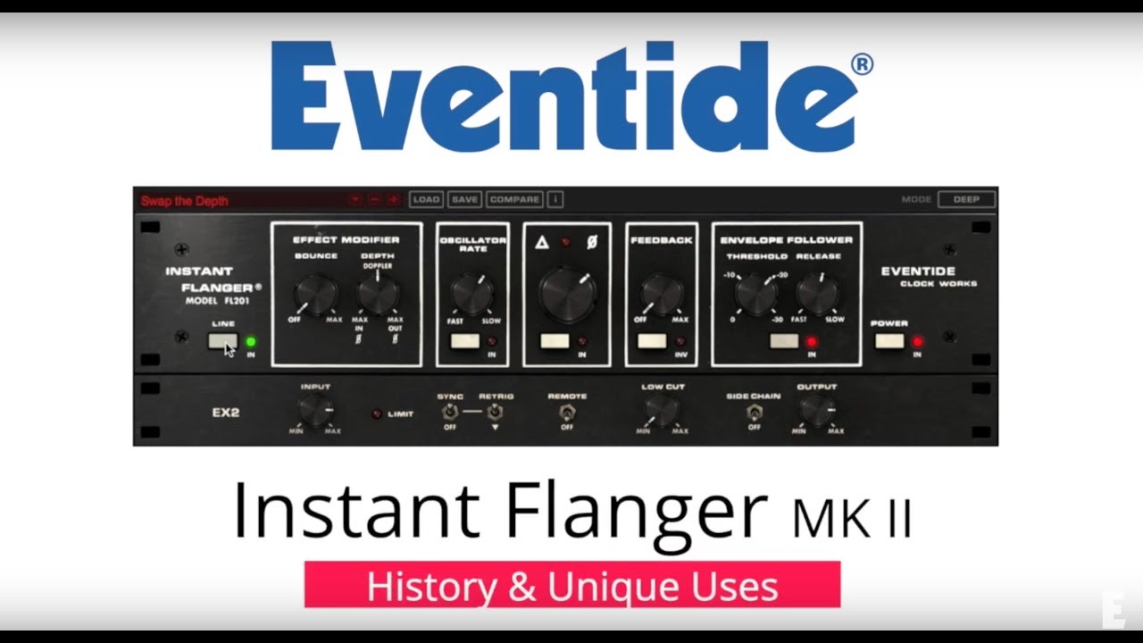 Eventide Instant Flanger History and Unique Uses - YouTube