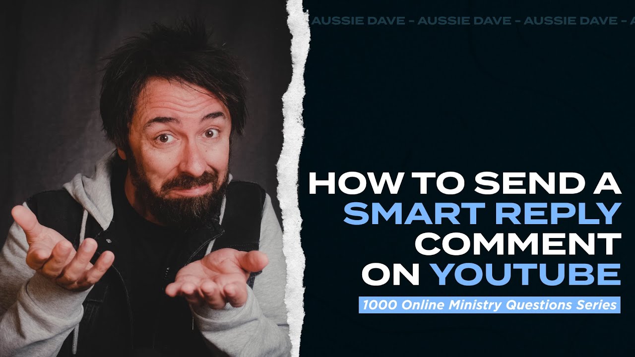 How To Use Smart Reply Comments On YouTube - YouTube