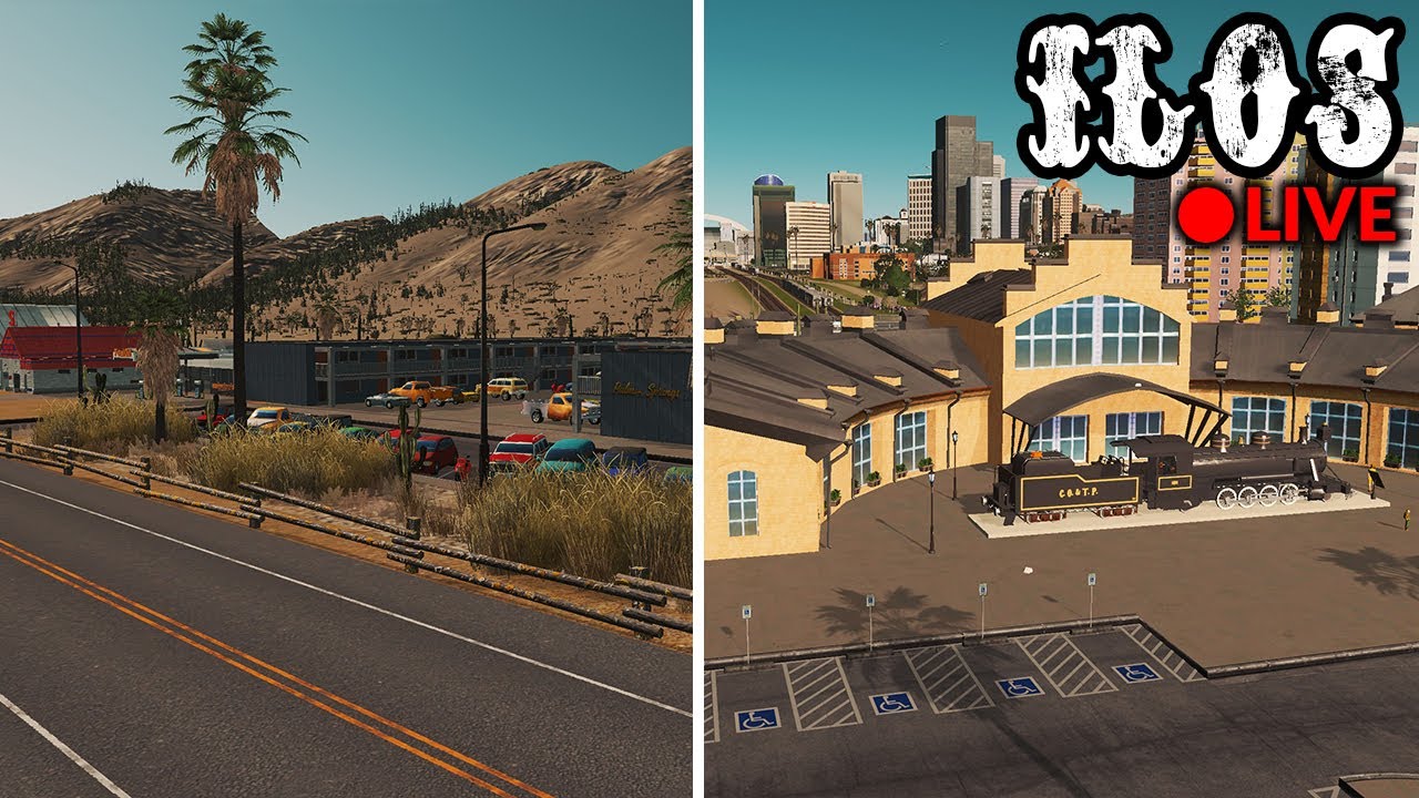 🔴 Gas Stop, Motels & Train Museum Detailing! | Ilos Livestream - YouTube
