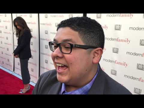 Rico Rodriguez chats on the \