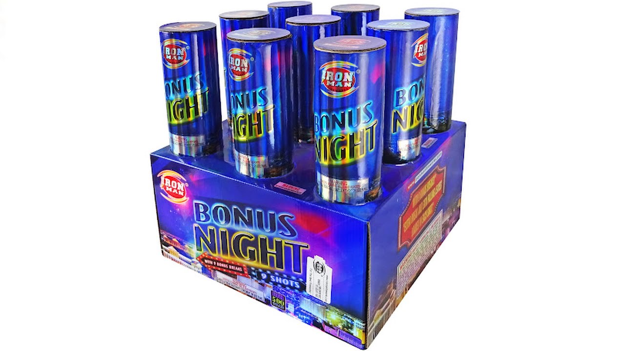 Bonus Night By Iron Man Fireworks (Cake Tipped Over) - YouTube