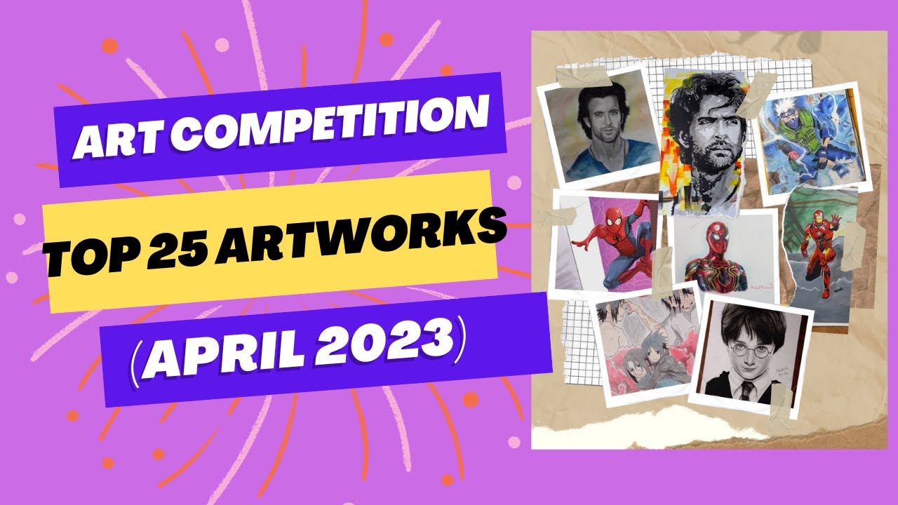 Top 25 Artworks 🔥 in LIVE Art Competition 2023 Results 🔥 - YouTube