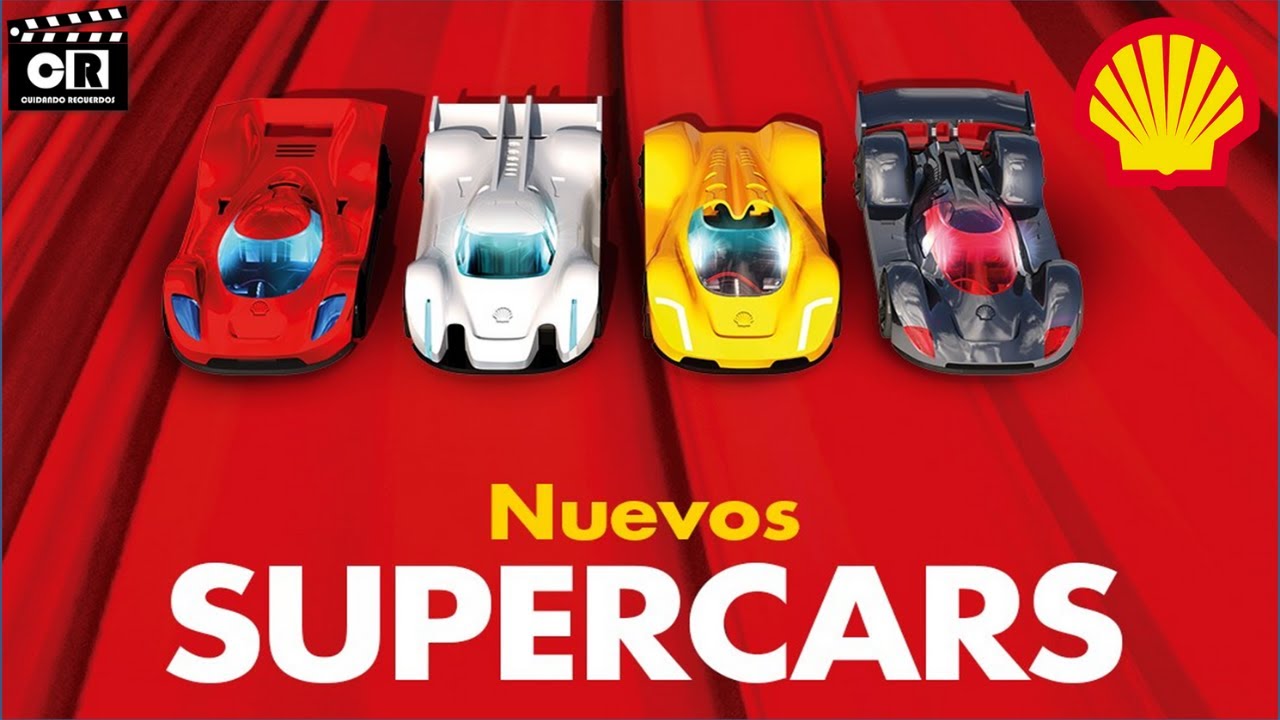 SuperCars Shell Colección Completa 2021 - YouTube