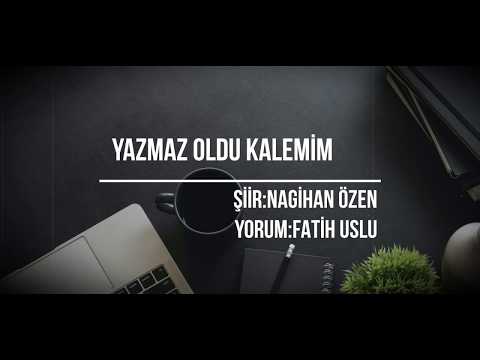 ANLAMLI DÜŞÜNDÜREN BİR ŞİİR! YAZMAZ OLDU KALEMİM🤦‍♀️