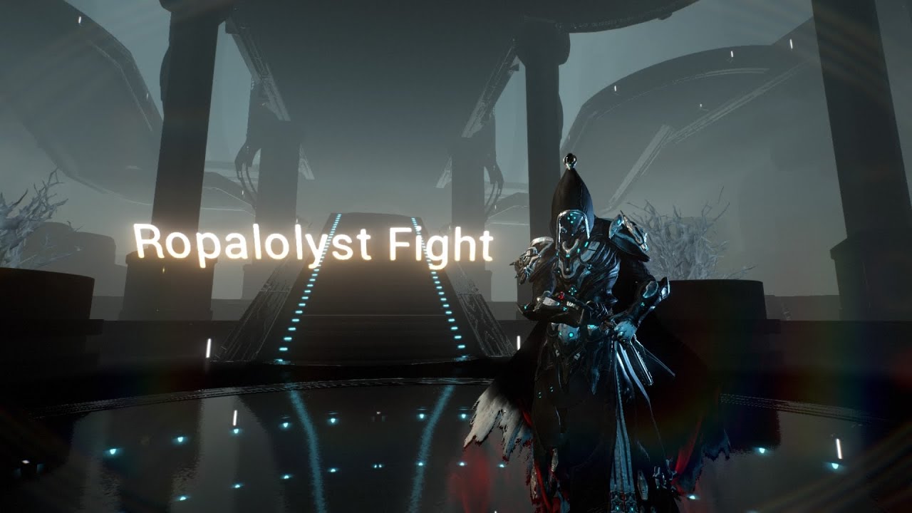 Warframe - Killing the ropalolyst. - YouTube