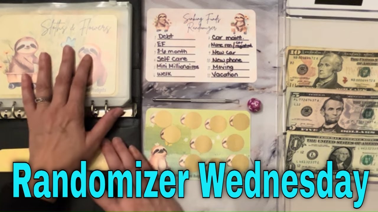 Randomizer Wednesday: Where Will The Money Go?! | Savings Challenge ...