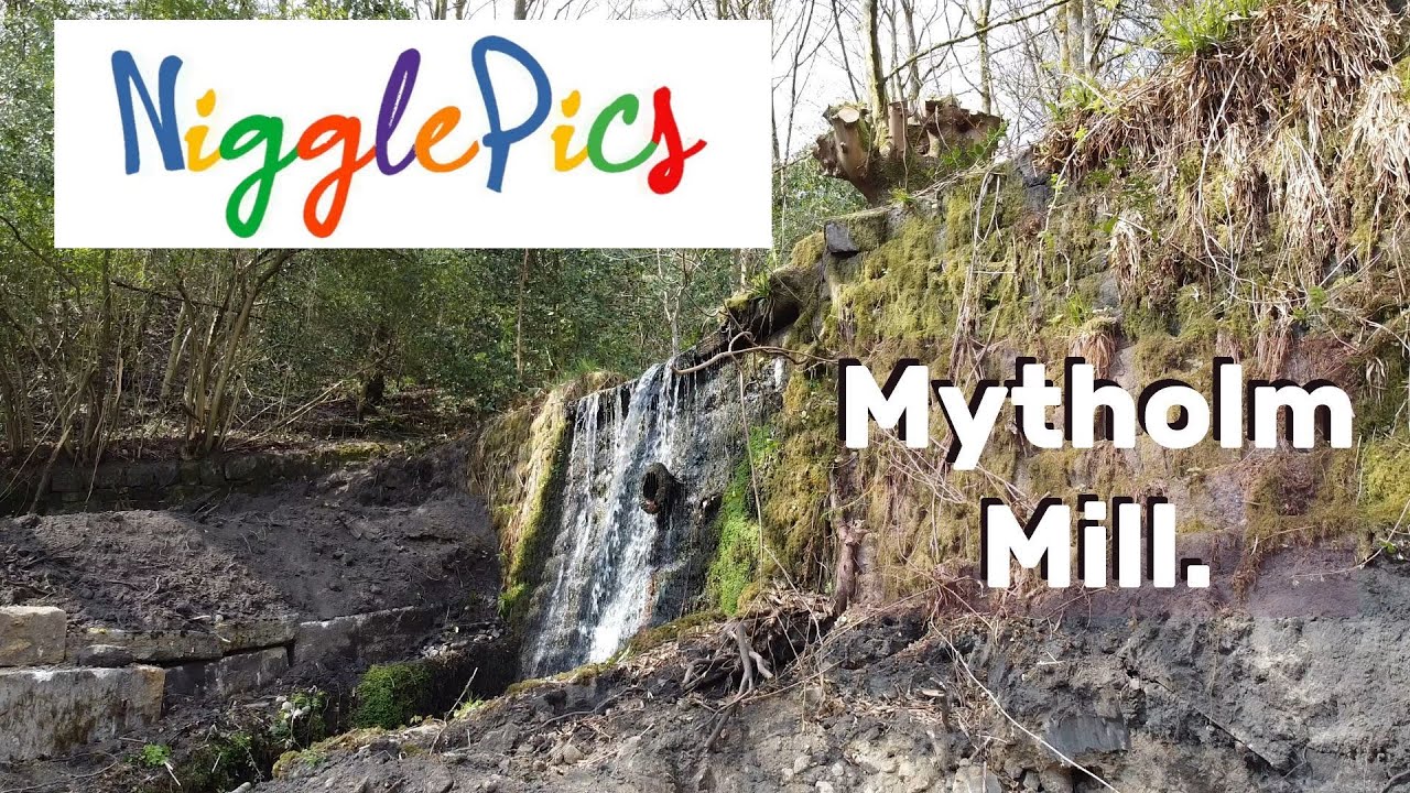 017 Mytholm Mill near Hebden Bridge. (raw drone footage, no edit). # ...