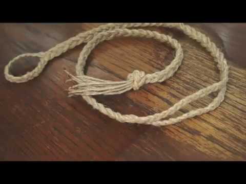 How to make a sling (traditional) - YouTube