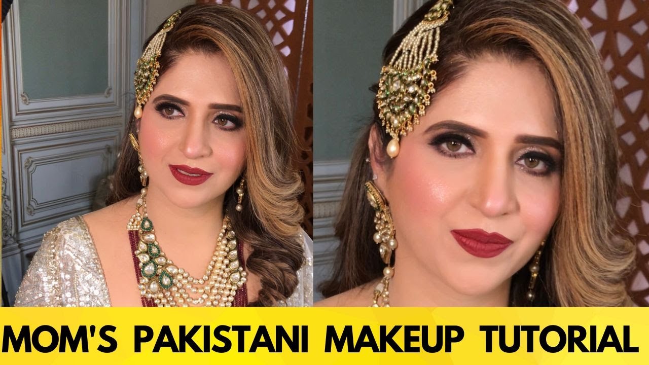 Mom's Pakistani Makeup Tutorial by@SakshiGuptaMakeupStudioAcademy ...