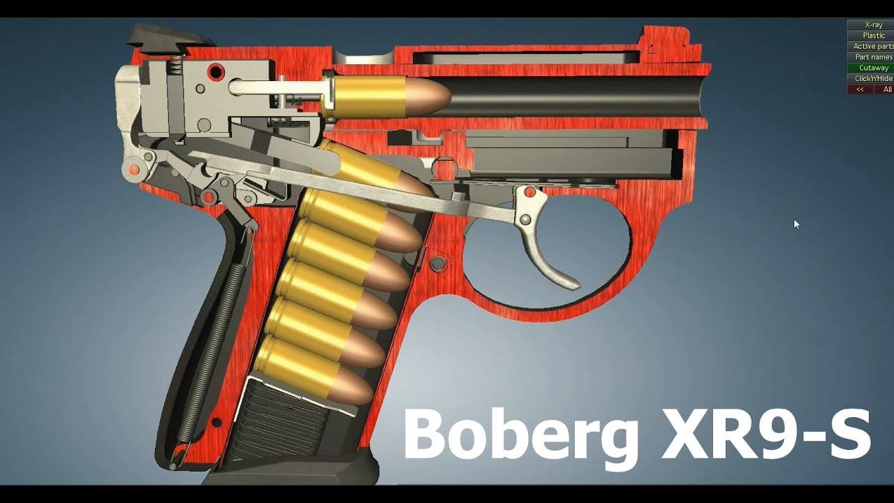 How a Boberg XR9-S Pistol Works - YouTube