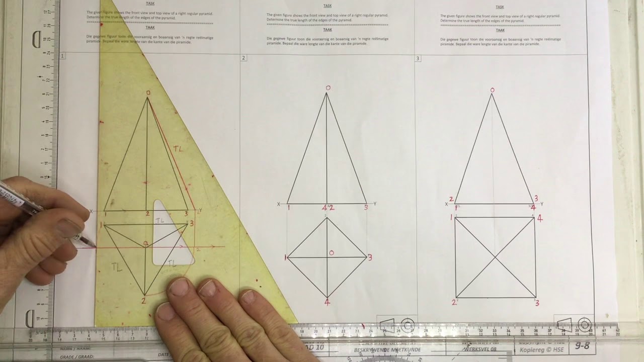 True length , cone generator method - YouTube