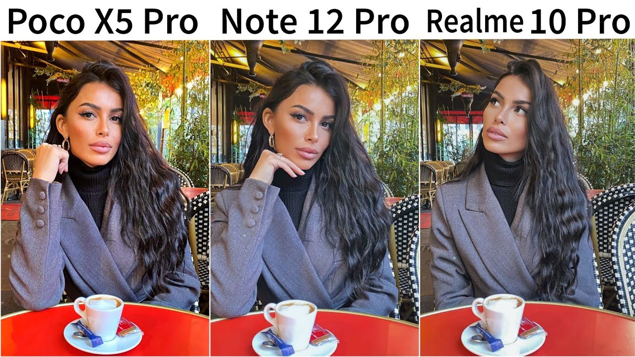 Poco X5 Pro vs Redmi Note 12 Pro vs Realme 10 Pro Camera Test - YouTube