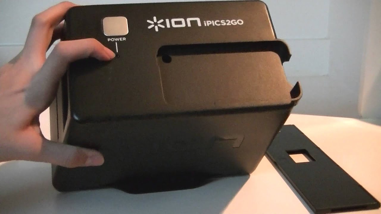 ION iPics2Go iPhone Film Scanner Review: - YouTube
