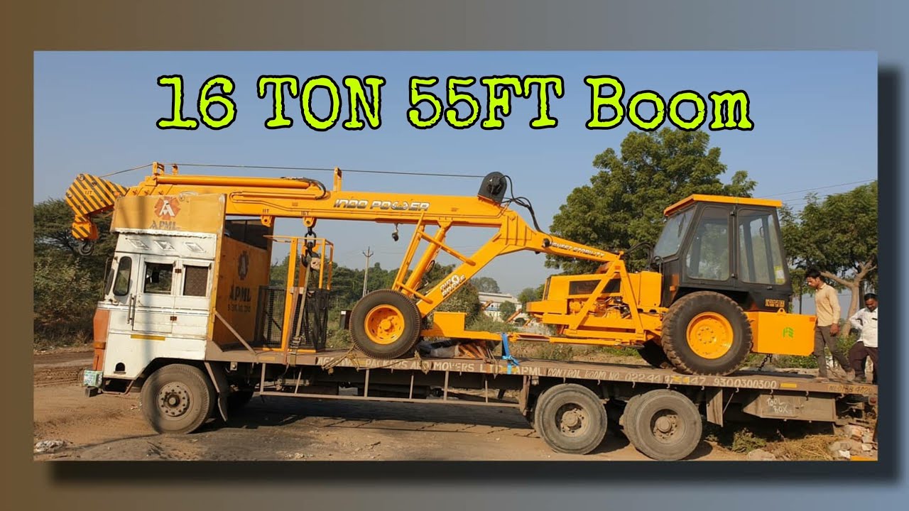 INDO POWER 16 TON 55FT - YouTube