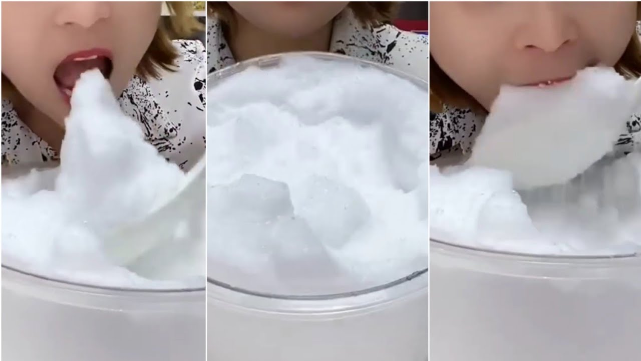 🧊Shaved Soft Ice Eating Asmr🧊 - YouTube