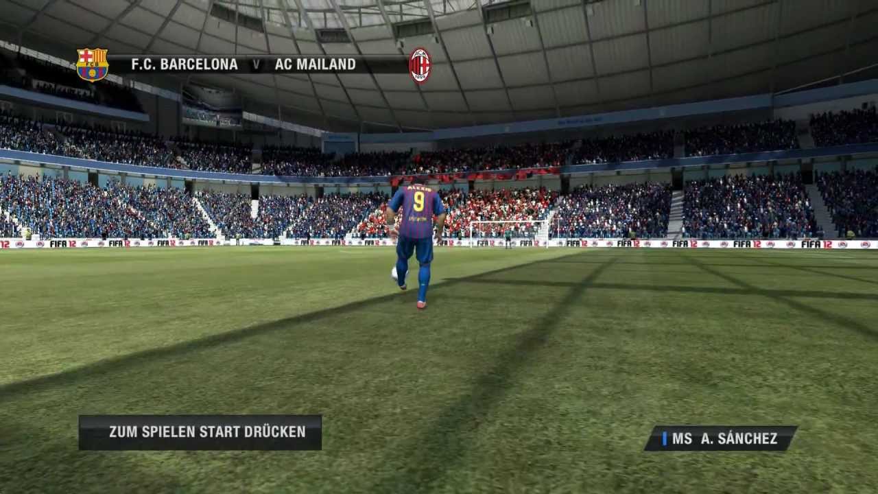 Fifa 12 [Demo] ~ FC Barcelona - AC Mailand | Gameplay ~ True Full HD ...
