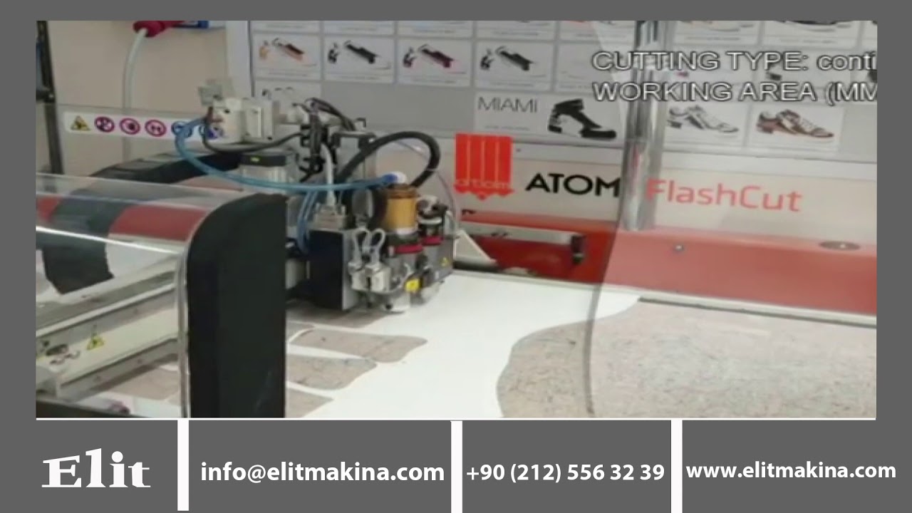 Atom 888 Otomatik Bilgisayarlı Kesim Makinası Elit Makina - YouTube