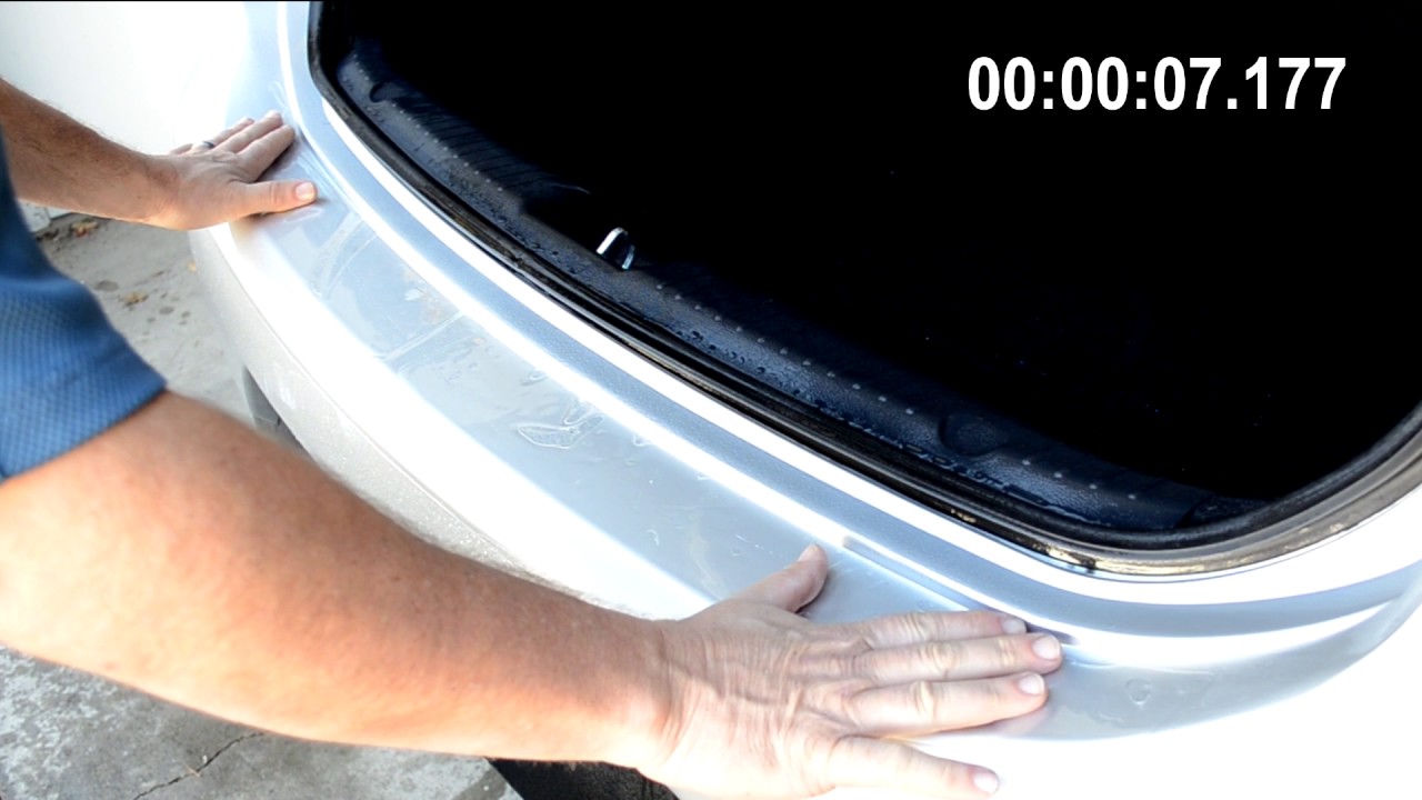 Invisishield Paint Protection Film Ease of Installation - YouTube