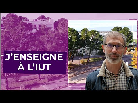 J'enseigne à l'IUT de Vannes - Jean-François Orhant