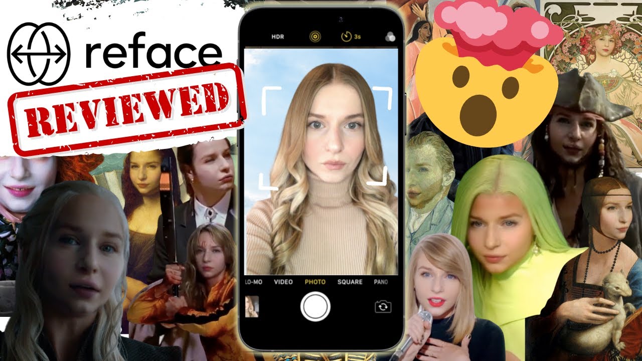 Reface app is cool, and here is why - YouTube
