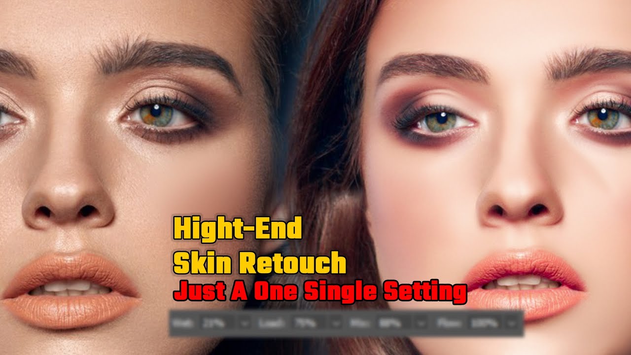 High-End Skin Retouching & Sculpting in Photoshop|Remove Blemishes ...