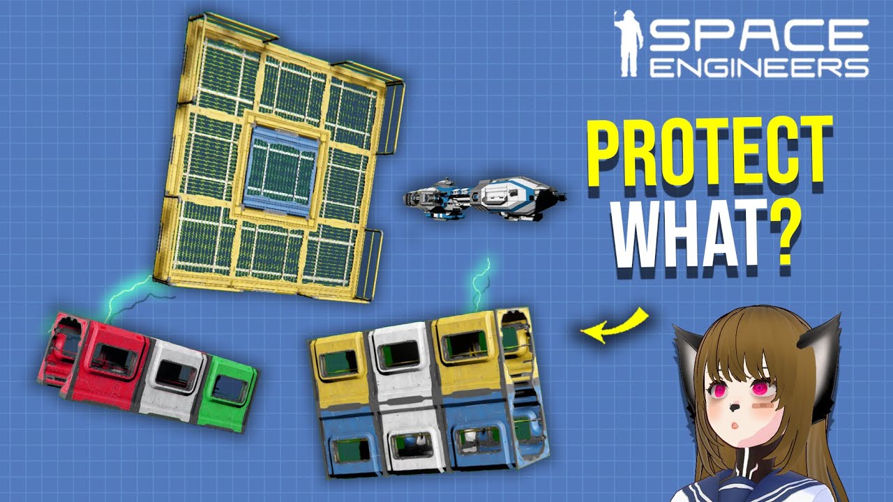 How Panels and Interior Fillings Help Ship Protection, Space Engineers ...