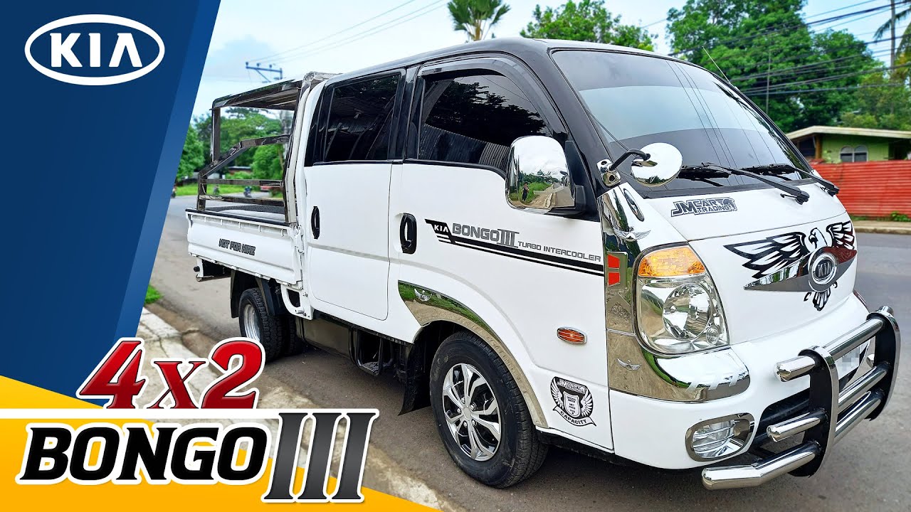 Kia Bongo 3 4x2 with Canopy - YouTube