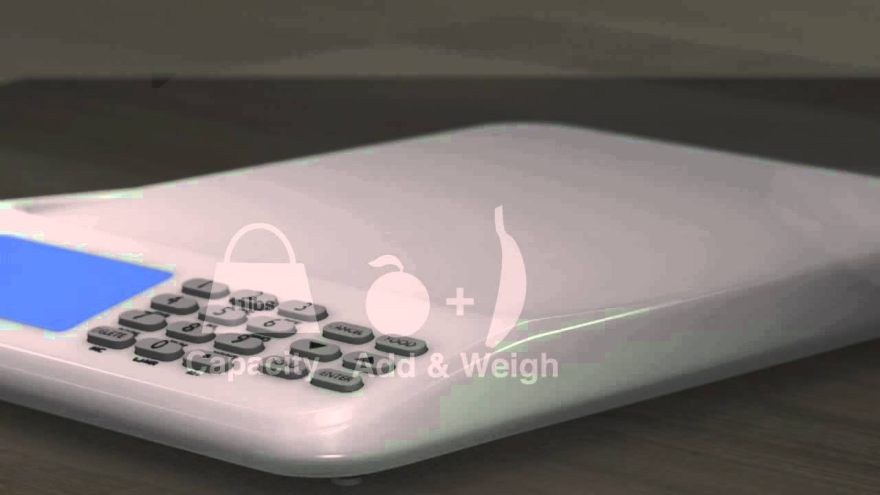 Taylor Calmax Kitchen Scale ad - YouTube
