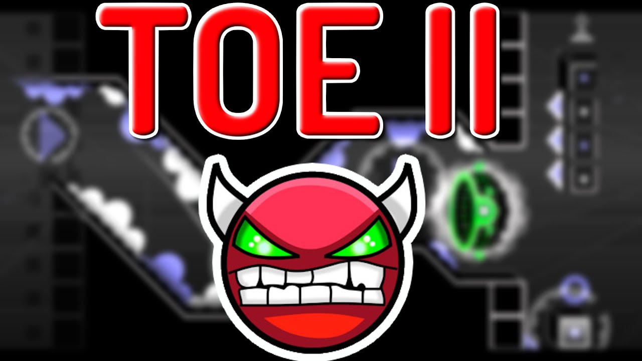 This CUBE made me beat TOE 2!!! | 27th demon | Geometry Dash | - YouTube