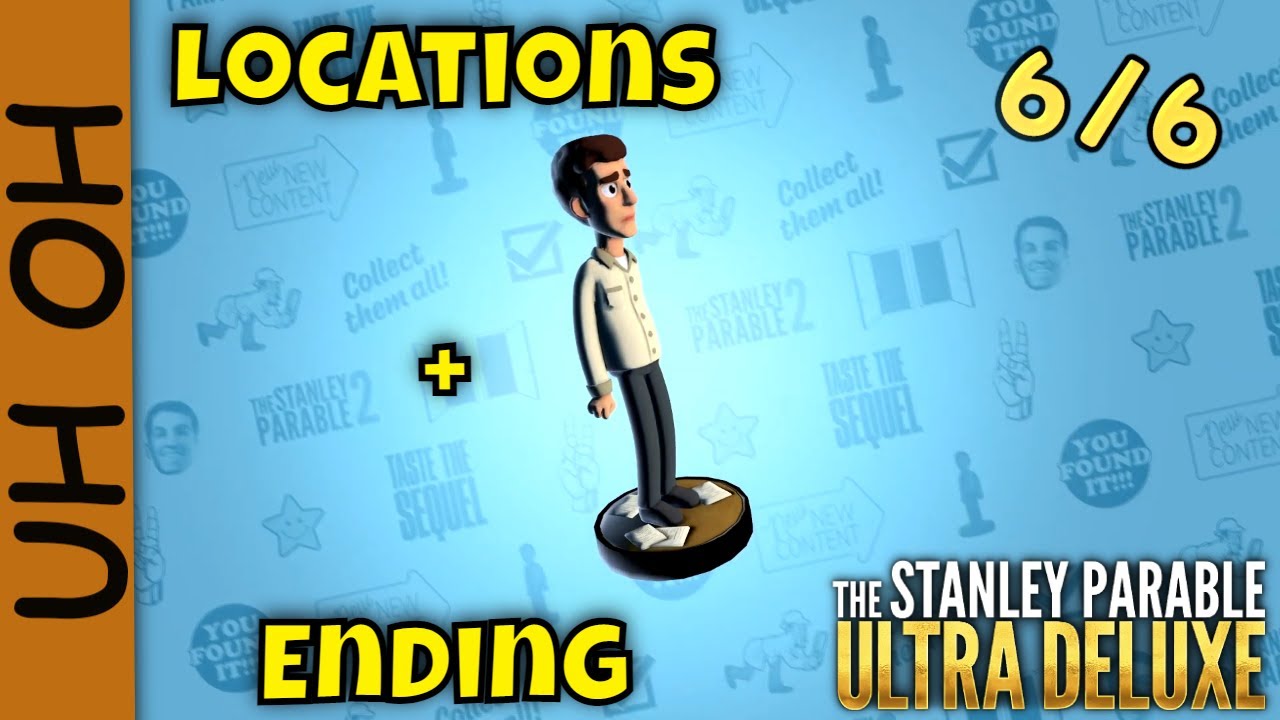 Figurine Locations + Ending | Stanley Parable Ultra Deluxe - YouTube