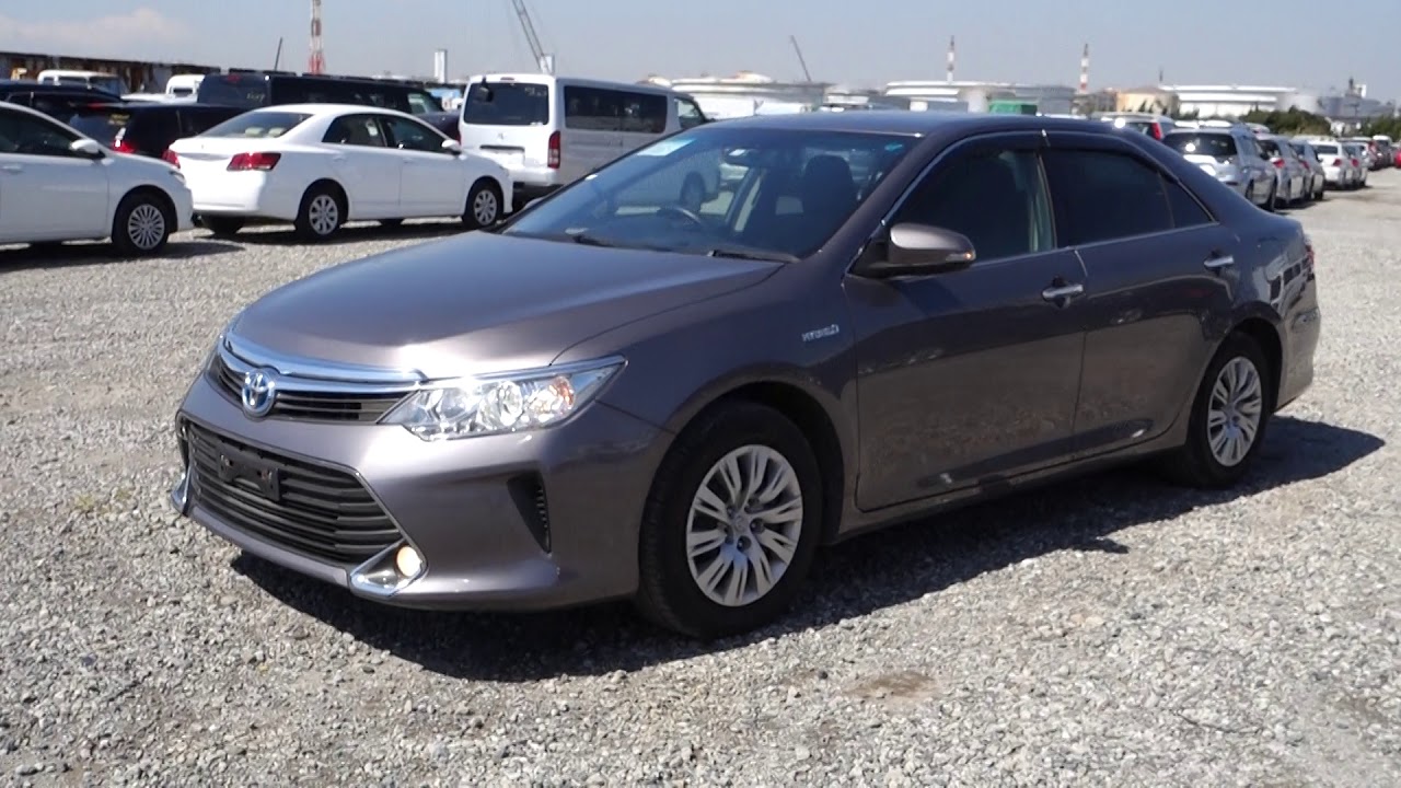 Japanese Used Cars! 2015 Toyota Camry AVV50We are Carused.jp!! - YouTube