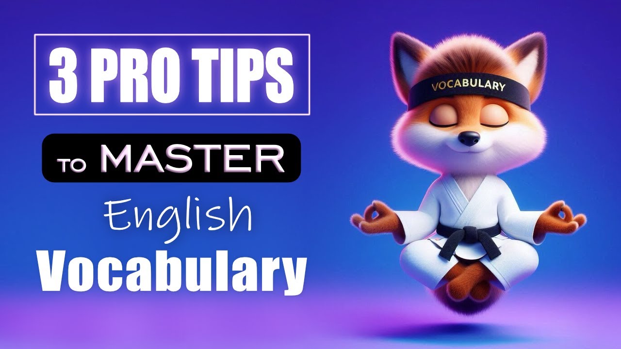 How to study English vocabulary - YouTube
