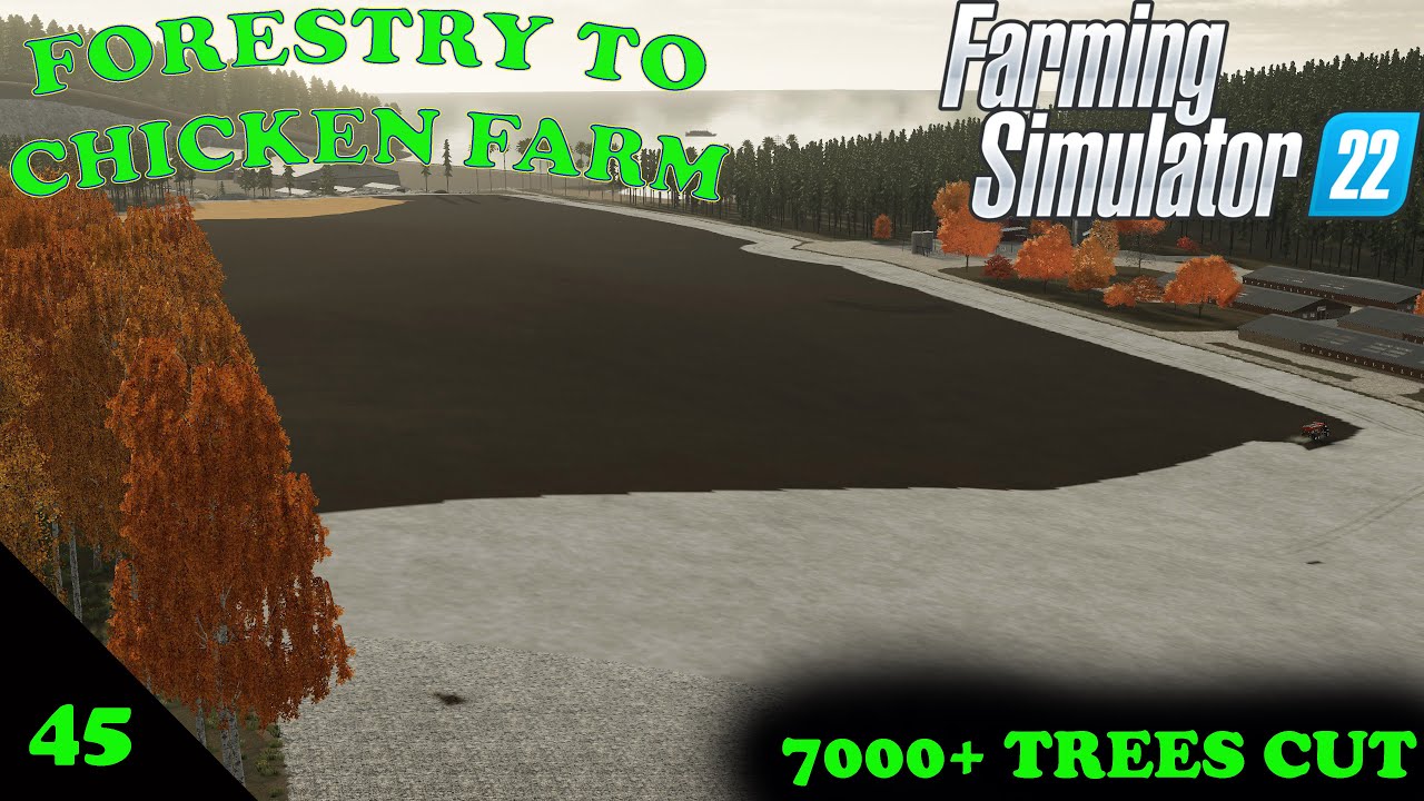 Ocean Side Forest Ep 45 Harbor Field is all set Farm Sim 22 - YouTube