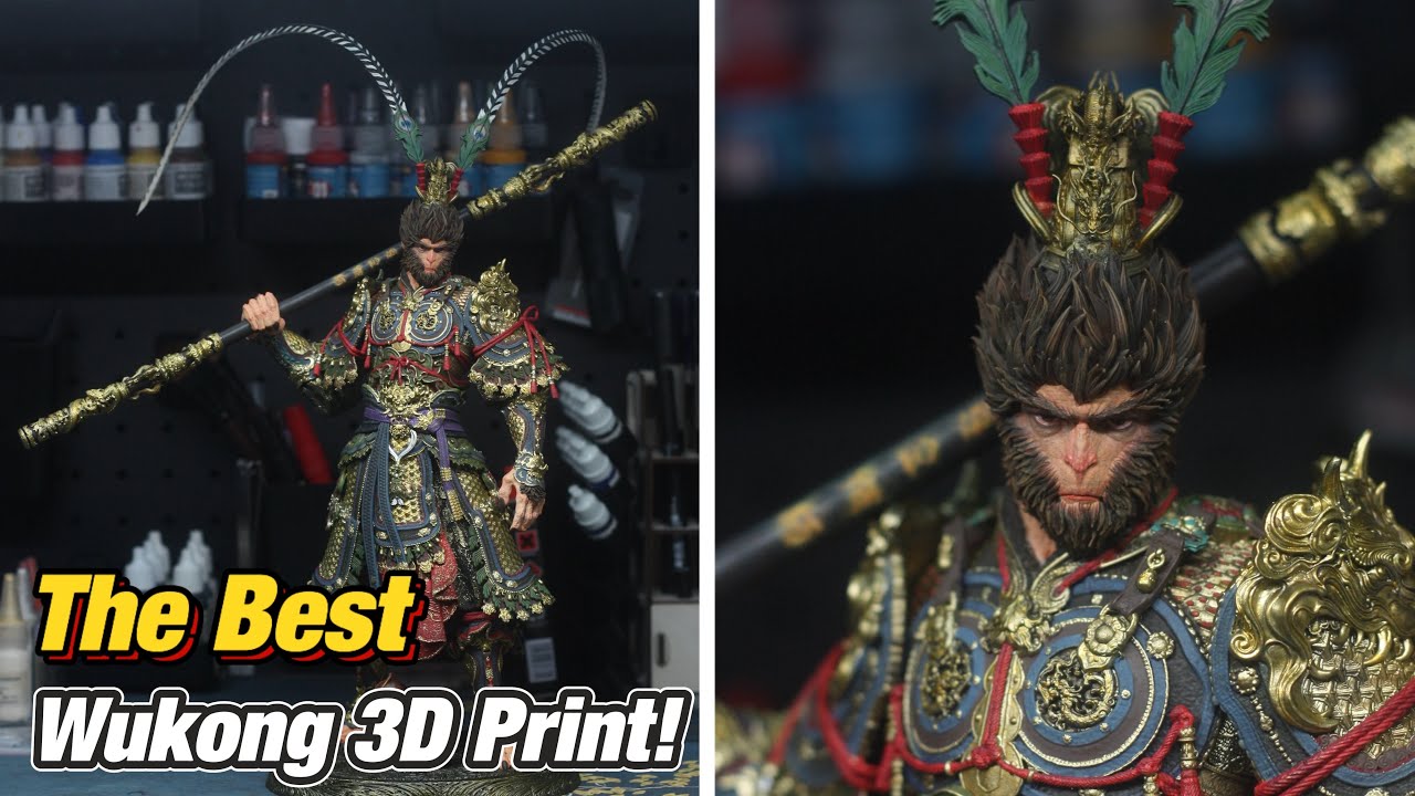 The BEST Wukong 3D Print Ever! #wukong #blackmythwukonggameplay ...