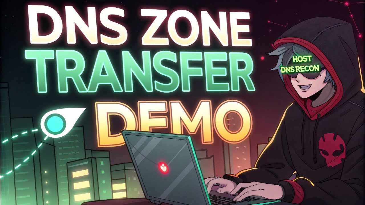 DNS Zone Transfer Attack Demo | Reconnaissance in Bug Bounty - YouTube