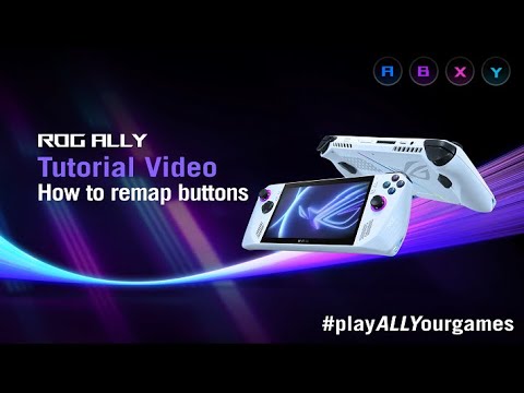 ROG Ally Tutorial Video - How to remap buttons on the ROG Ally - YouTube