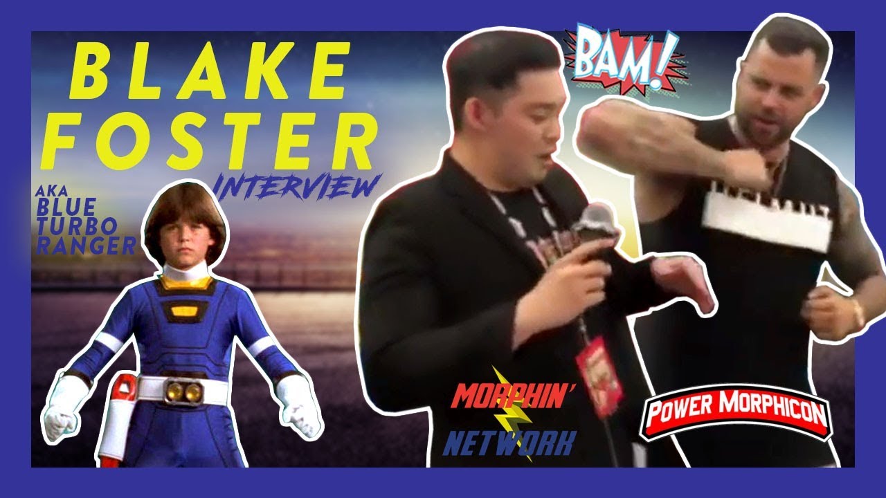 Power Rangers Turbo: Blake Foster Interview at Power Morphicon 2018 ...