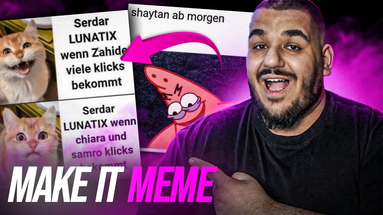 COMMUNITY MAKE IT MEME, aber OHNE Regeln.. 💀 (Mein letztes Video) - YouTube