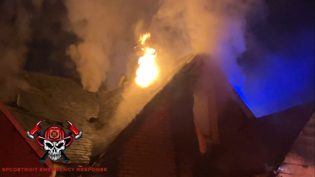 Detroit Fire Department BOX ALARM- OCCUPIED DWELLING FIRE (7000blk ...