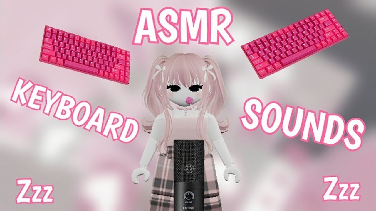 Roblox ASMR ~ keyboard sounds🎀 - YouTube