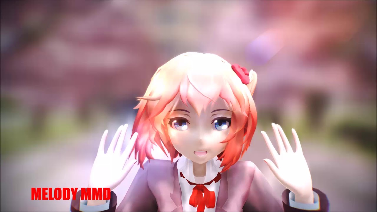 【MMD x DDLC】 Inspiration 【Sayori】 - YouTube