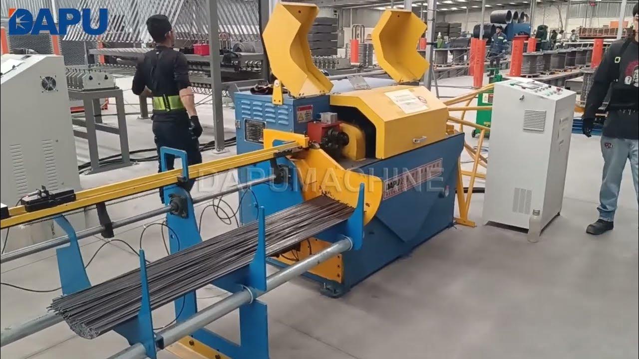 full automatic high speed wire straightening and cutting machine 3-8mm ...