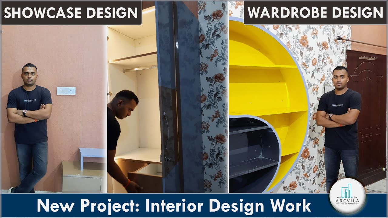 Wardrobe Design For Home | Interior Project | Showcase Design | Modern ...