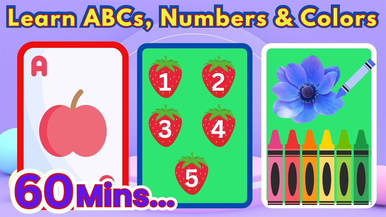 Abc Song | 123 | Colors | Nursery Rhymes | Kids TV - YouTube