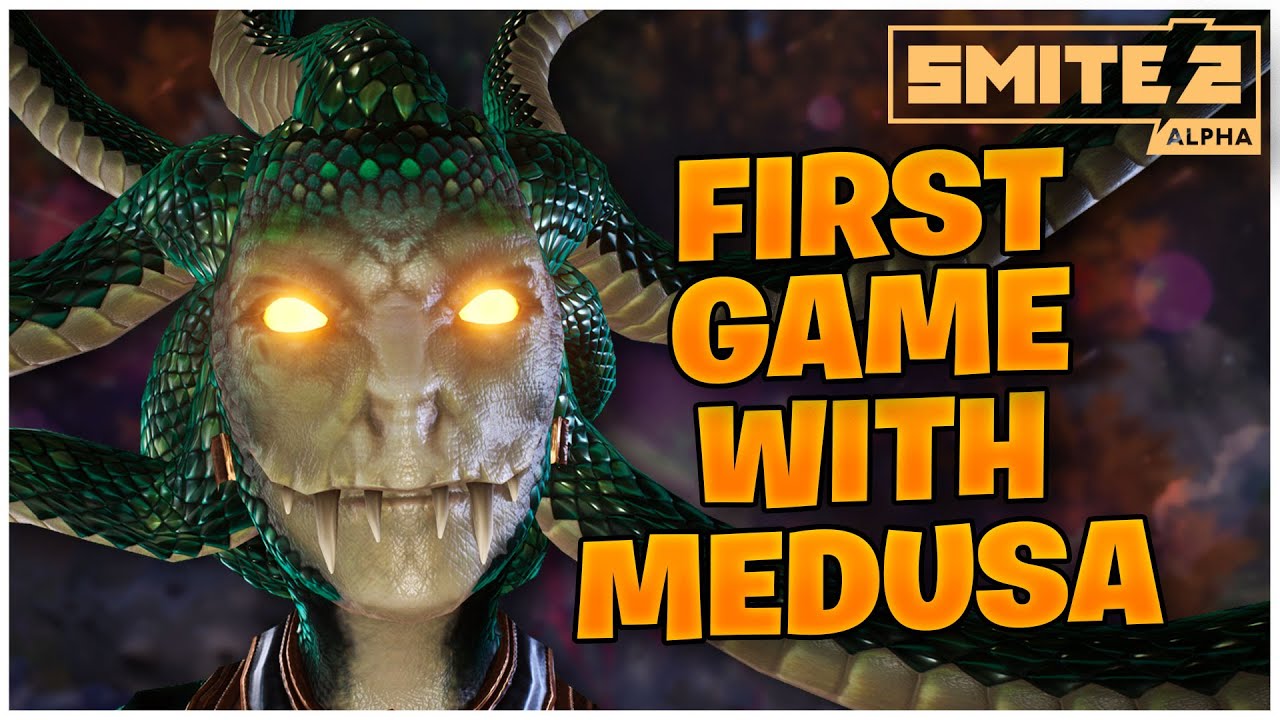 FIRST GAME WITH MEDUSA! SMITE 2 - YouTube