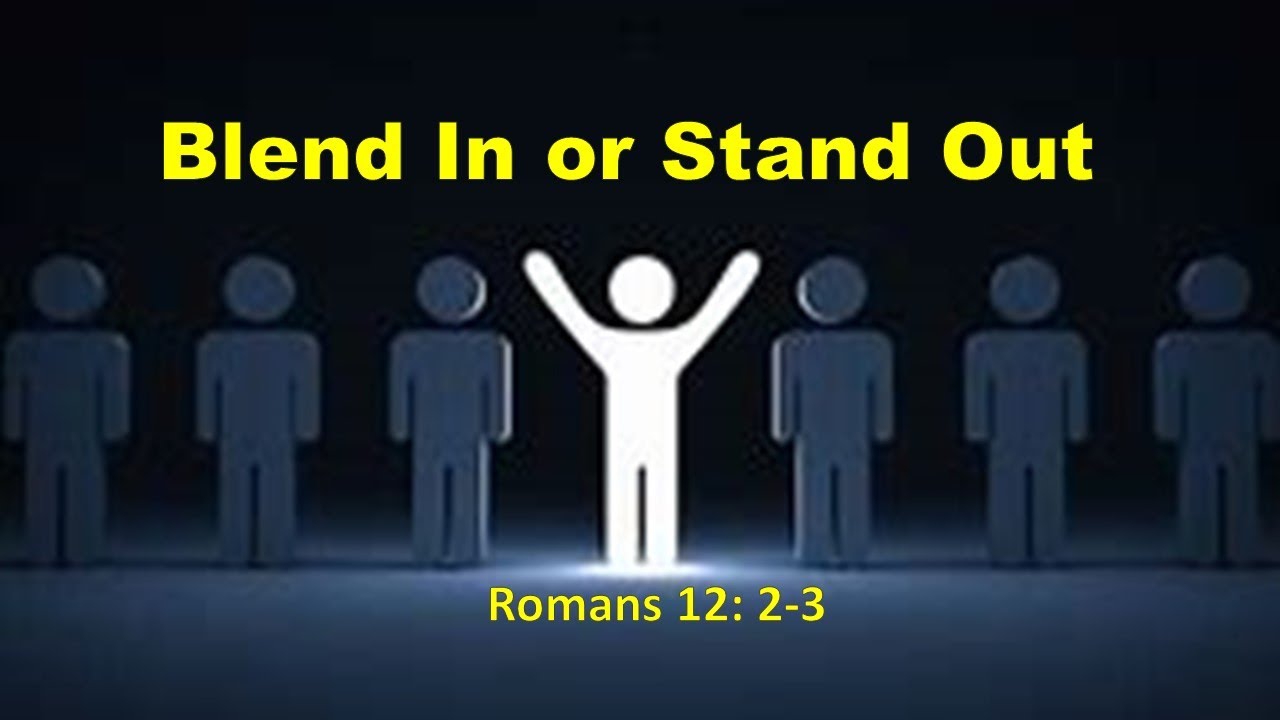 Blend In Or Stand Out - Pastor Bill Fisher - May 7, 2023 - YouTube